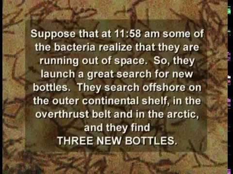 Bacteria in Bottles – an example of Exponential Growth | Wibble