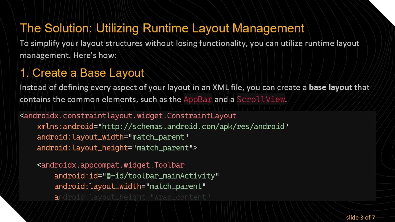 Simplifying Your Android Layouts: Use a Single XML Layout File for Multiple Activities