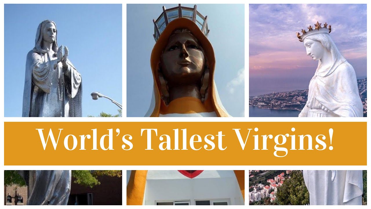 World's Top 15 Tallest Monuments of Virgin Mary! Detailed List Down!
