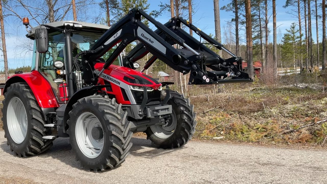 Traktor Massey Ferguson 5S 125EF, Ovanåker, Klaravik auktion