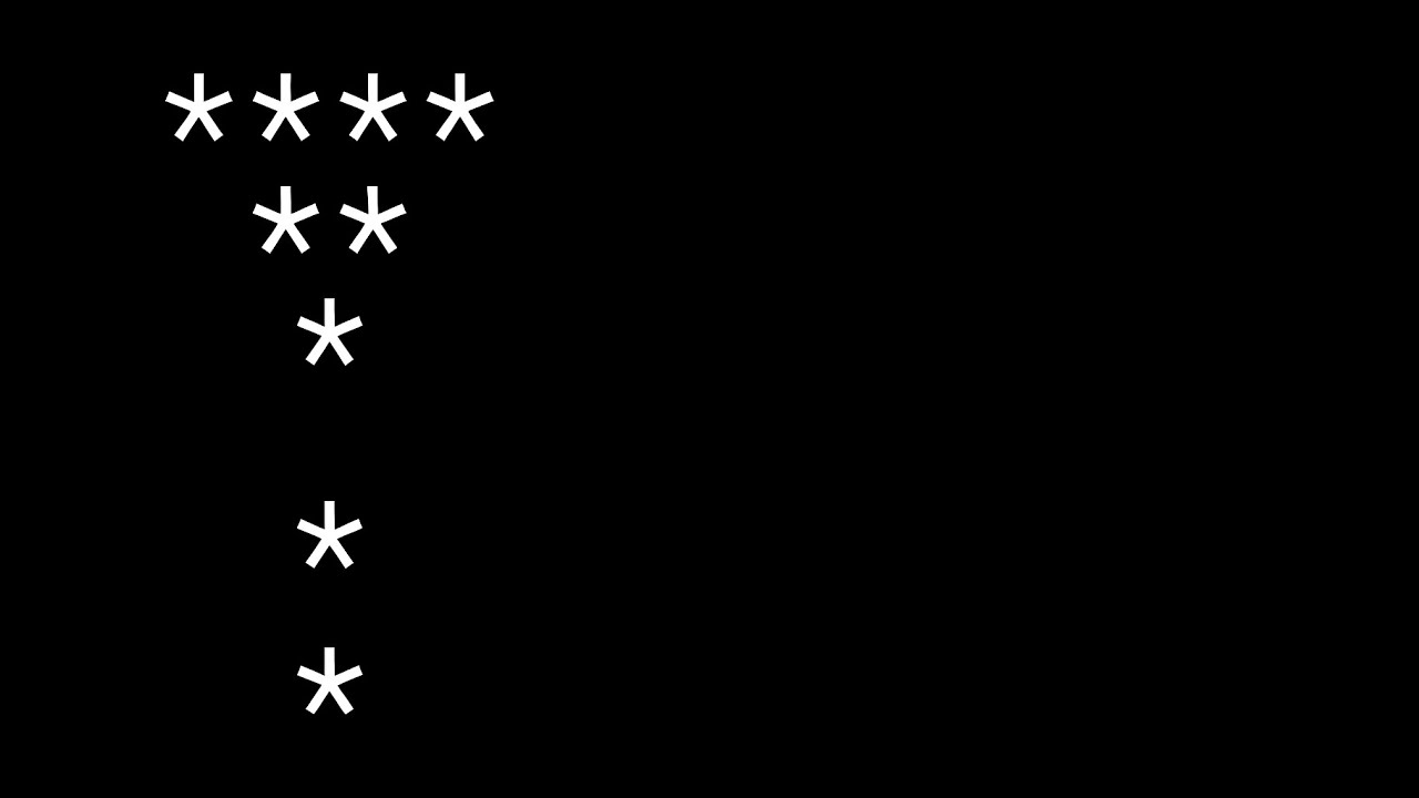 Python Program to Print an Inverted Triangle Pattern | Beginner Python Tutorial