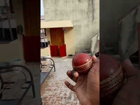 (Ravi Ashwin)carrom ball bowling technique in leather ball.