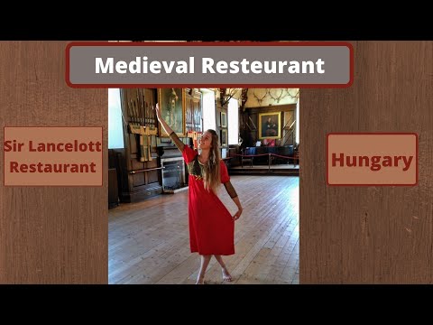Real Medieval Restaurant in Europe, Budapest, Hungary - Sir Lancelott Restaurant