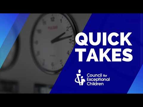 CEC Quick Takes: What to Know About Accessibility