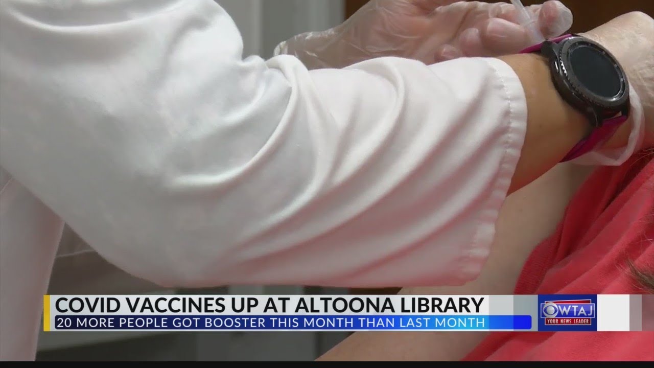Demand for COVID-19 boosters on the rise at Altoona Public Library