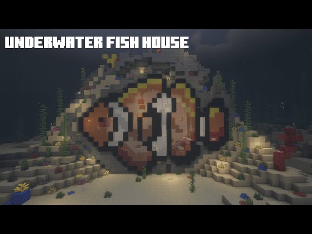 Minecraft Underwater FIsh House Minecraft Map