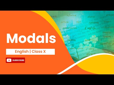 Modals - English Class 10 Video Lecture