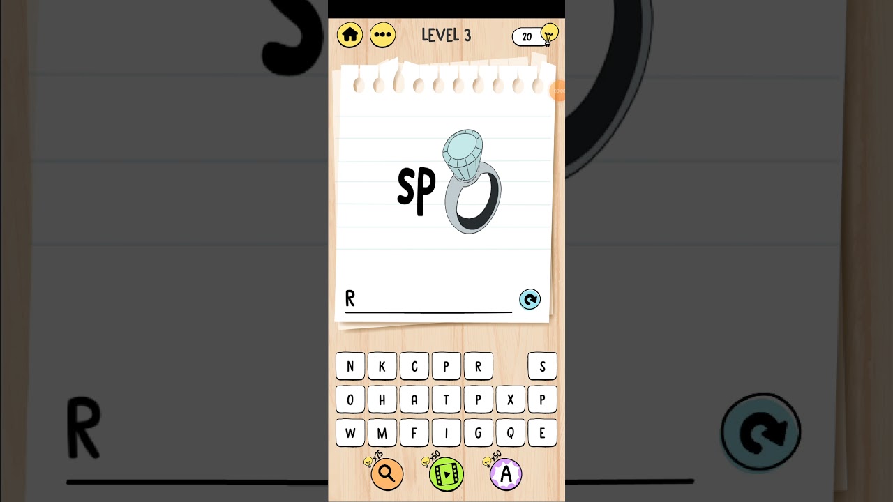 Tricky words level 3 | Brain test tricky words level 3 solution