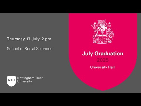 2 pm - Ceremony 08: NTU Graduation 17 July 2025 - School of Social Sciences