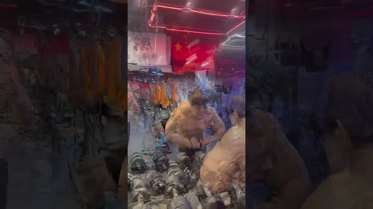 Young Chinese Bodybuilder Workout #3