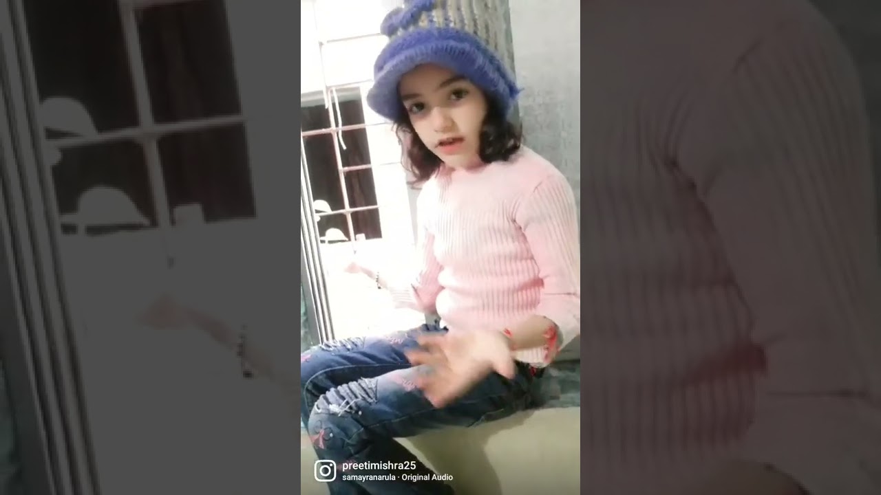 funny video (acting with Aradhya #Mishra)☺🥰😅😄