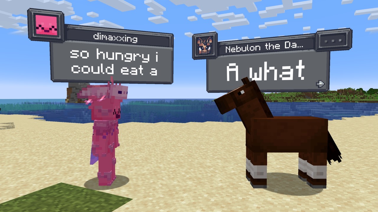 Minecraft but I injected ChatGPT into every mob