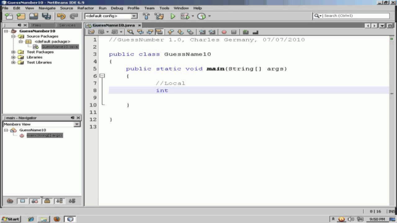 Console Number Guessing Game - Part 1