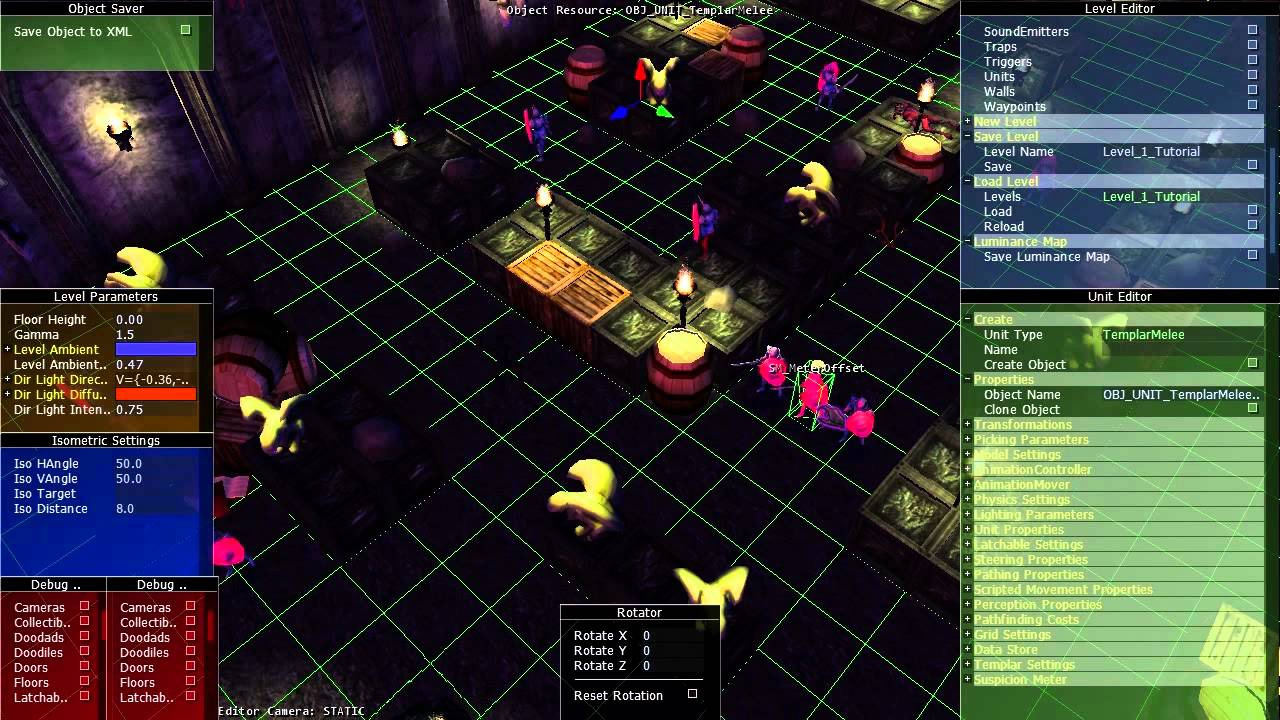 Deity Dev - Editor Object Manipulation