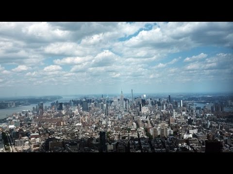 The view from One World Trade Center's observatory