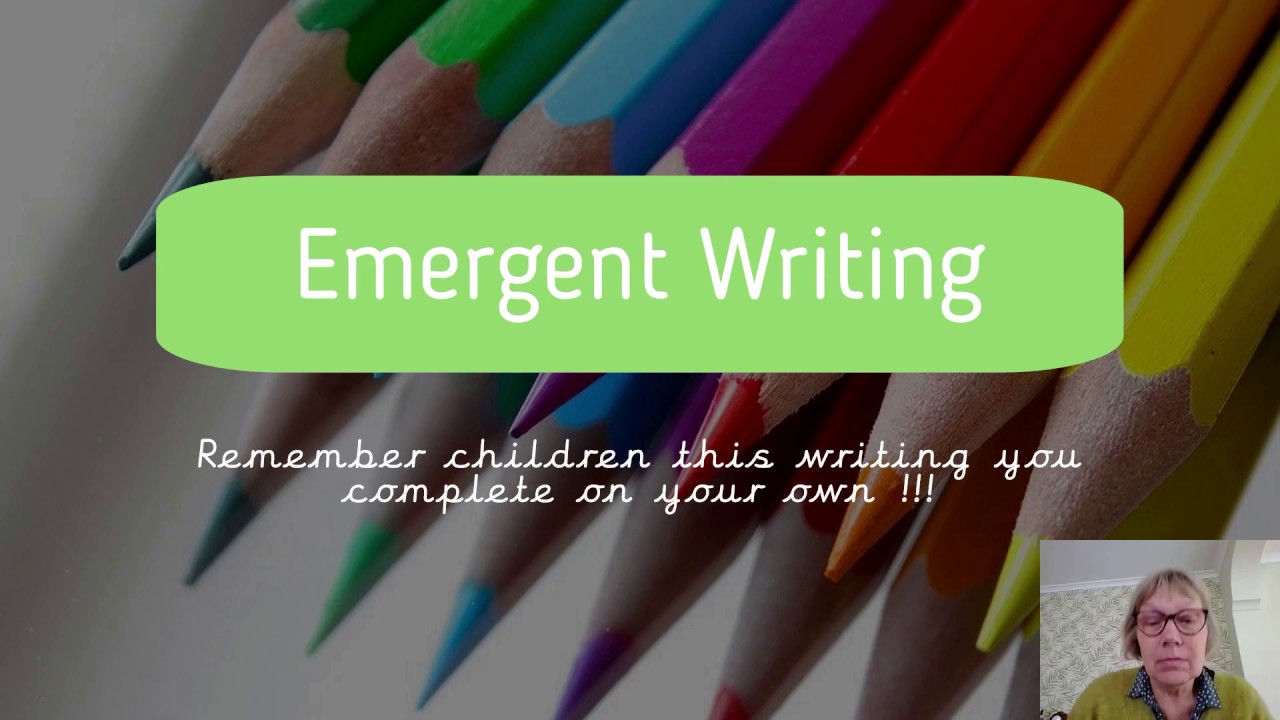 Emergent Writing Instruction Video