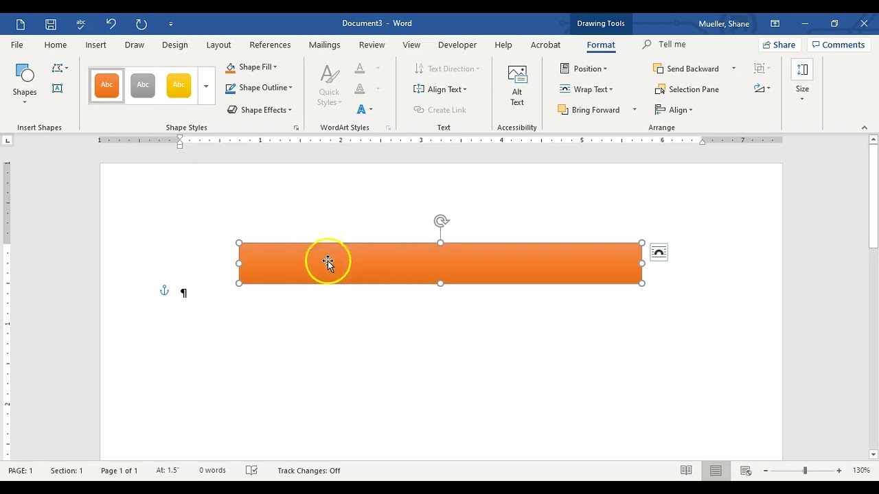 Word-Module 3: Sunset State