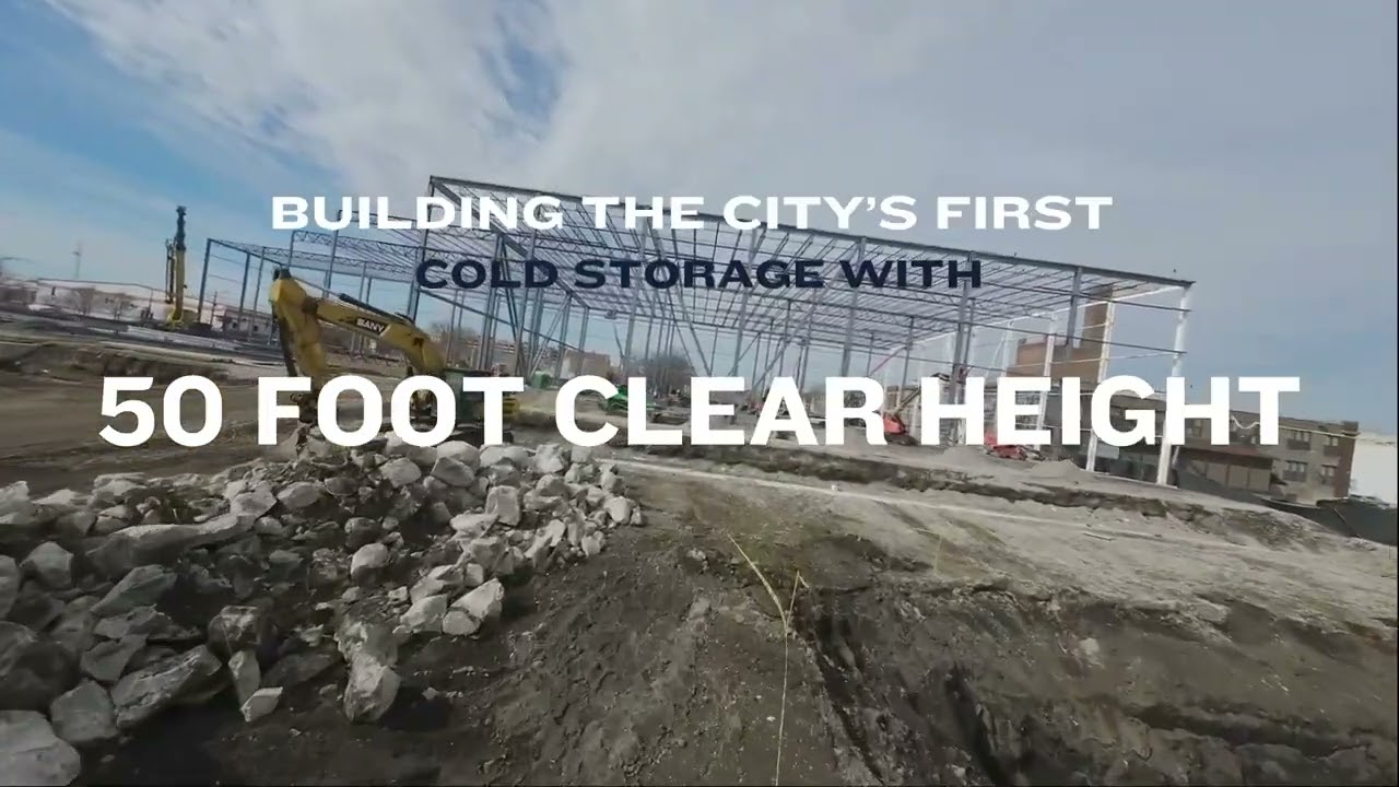 Chicago's Cold Storage Solution - Steel is up!
