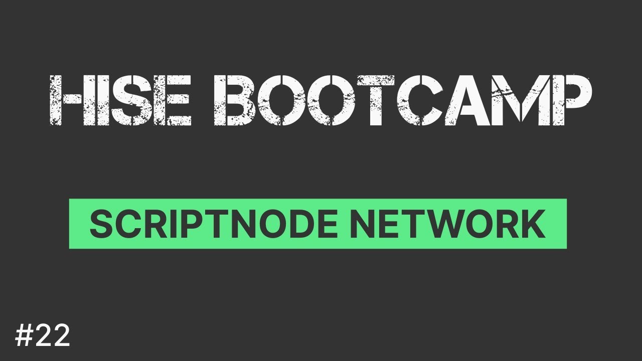 Getting started with scriptnode | Making an Audio Effect Plugin | HISE Bootcamp Full Course