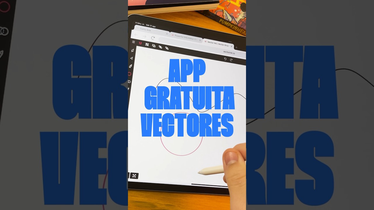 App para dibujo vectorial en Android #arte #ilustraciondigital #vectordrawing