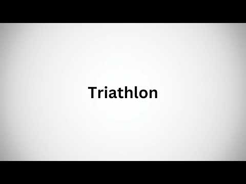 How to Pronounce Triathlon In right way