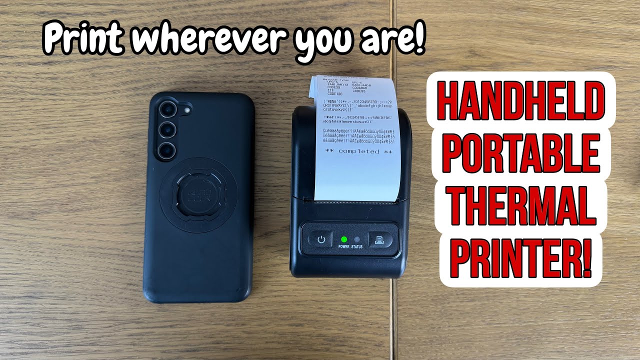 2026 Portable Handheld Wireless Bluetooth Thermal Receipt Printer 58mm XPRINTER XP-P502A