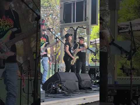 Adrian Floy and THC covering Lion Order at Earthday Festival Santa Barbara.