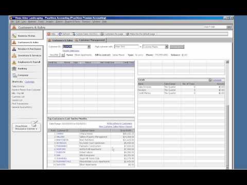 Finding Your Top Customers using Peachtree Accounting