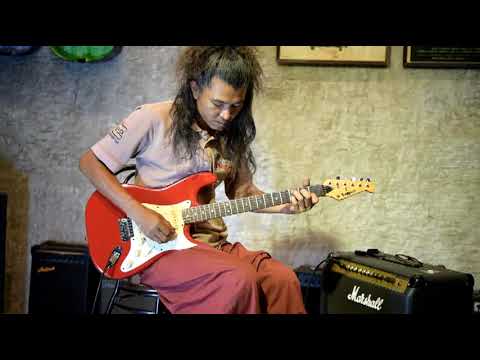 Lotus Stratocaster Style Electric Guitar 1990s Baby Blue | Reverb