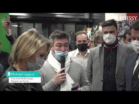 Inauguration du magasin Mr.Bricolage à Poissy