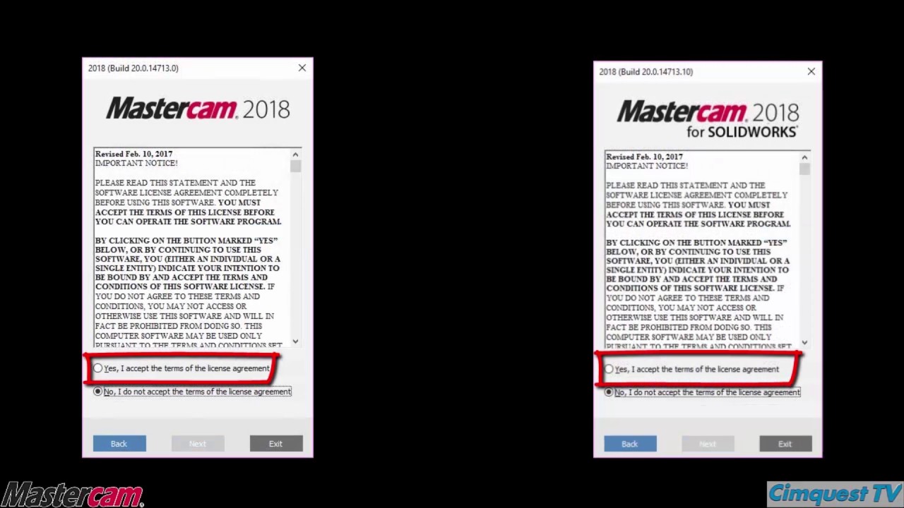 Install Tutorial – Mastercam 2018