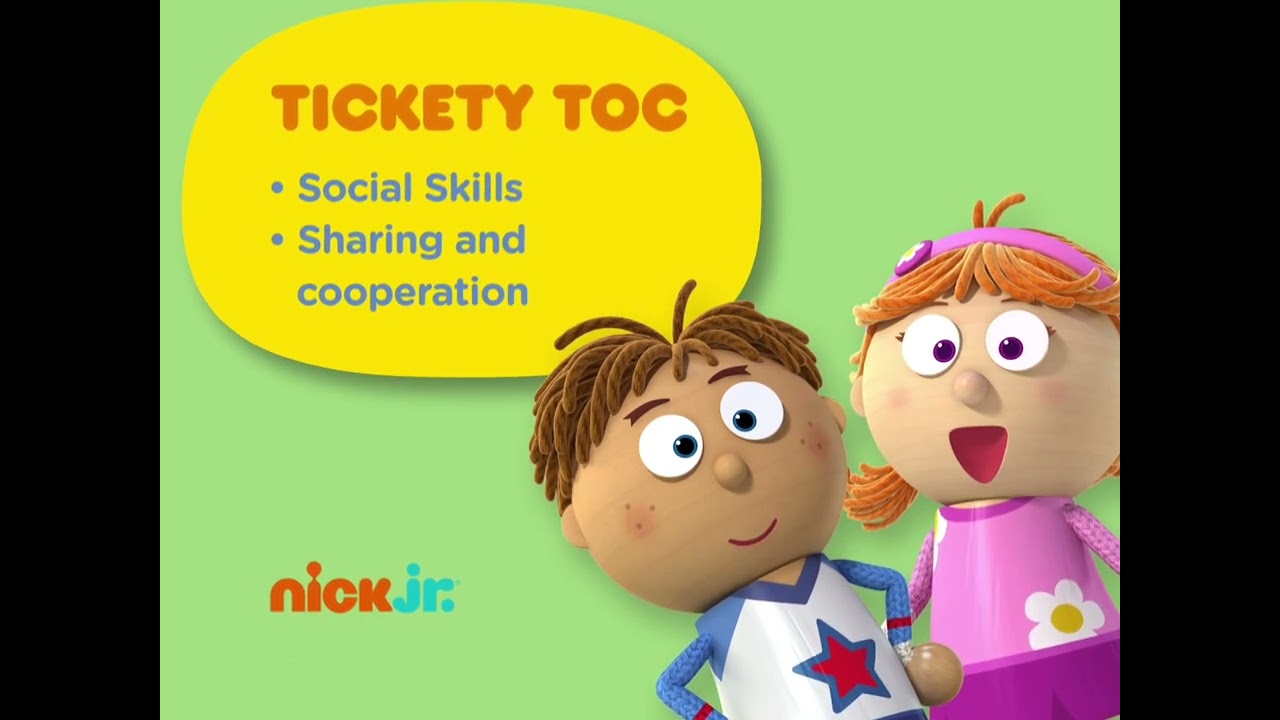 (FAN-MADE) Nick Jr. - Tickety Toc Curriculum Board (2012-2013) (URL version)