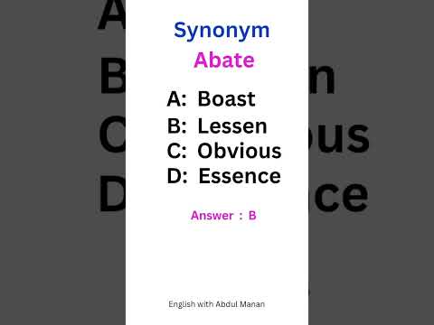 Synonyms Learning #english #synonyms