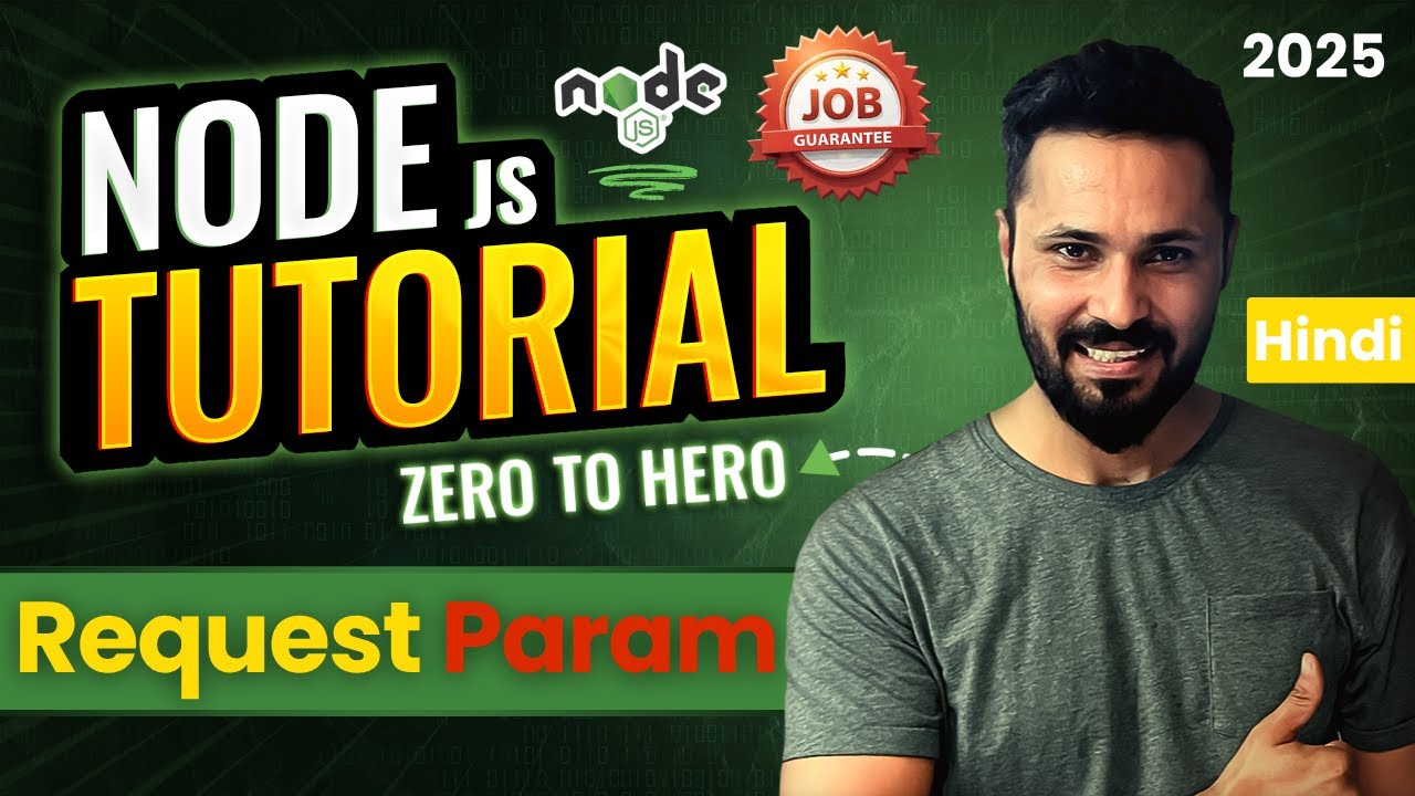 Node JS Tutorial in Hindi #12 - Understand Request Params