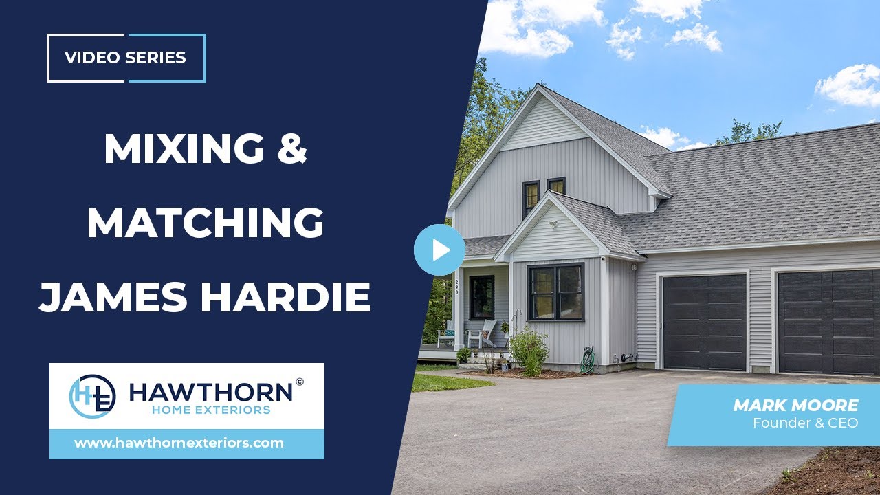 Mixing & Matching James Hardie Siding Profiles and Colors