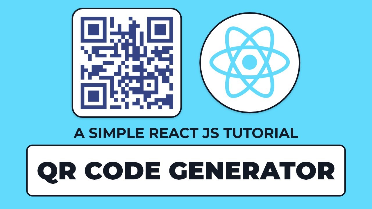 Build a QR Code Generator using React JS | Easy React JS Project Tutorial