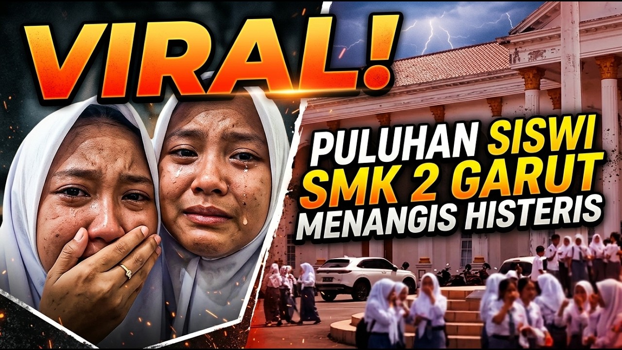 Viral Garut! Puluhan Siswi SMK 2 Garut Menangis Histeris Usai Terkena ...