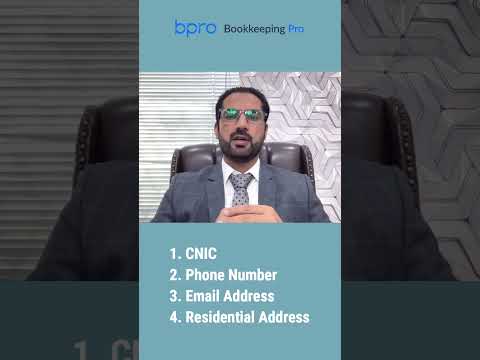 How to register NTN in Pakistan online | 2023 #ntn #accounting #bookkeeping #bpro #viralshorts