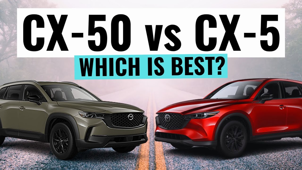 2024 Mazda CX-5 VS 2024 Mazda CX-50 Comparison Review || Which One Is Better?