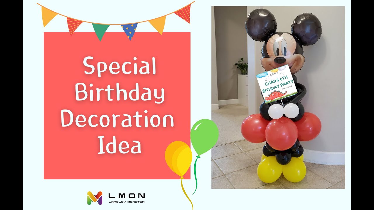 How to make DIY Mickey Mouse Balloon Kit