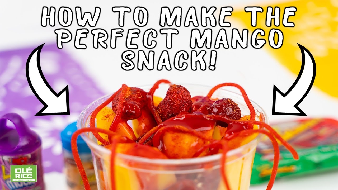 How To Prepare A Mango With Chamoy and Mexican Candy Recipe