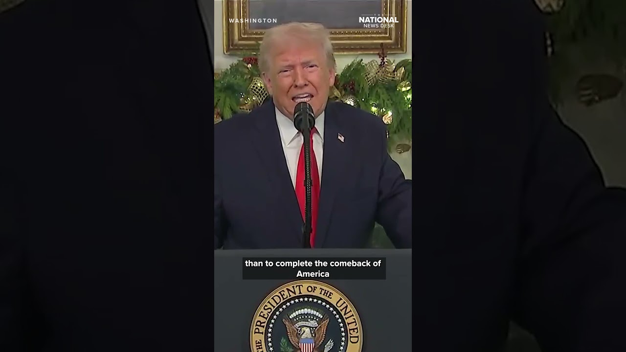 Trump says America poised for 'economic boom' due to administration's success