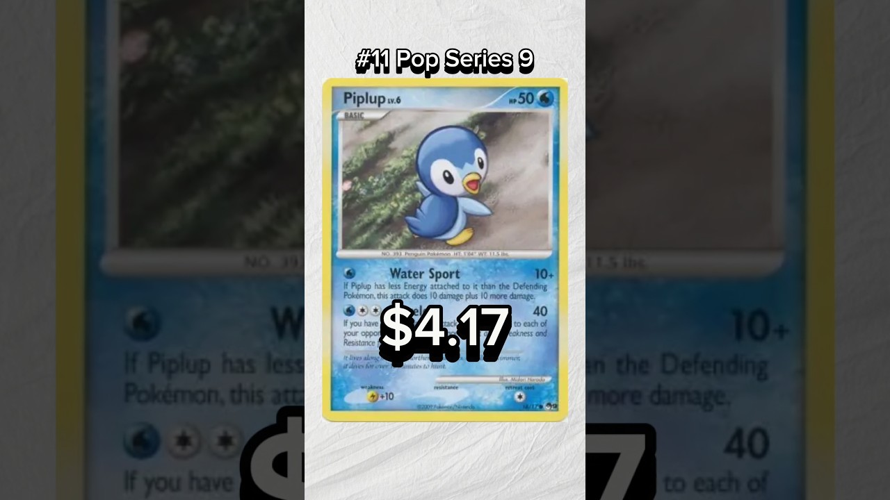 TOP 25 Piplup Pokemon Cards! #pokemoncards #pokemon #pokemontcg