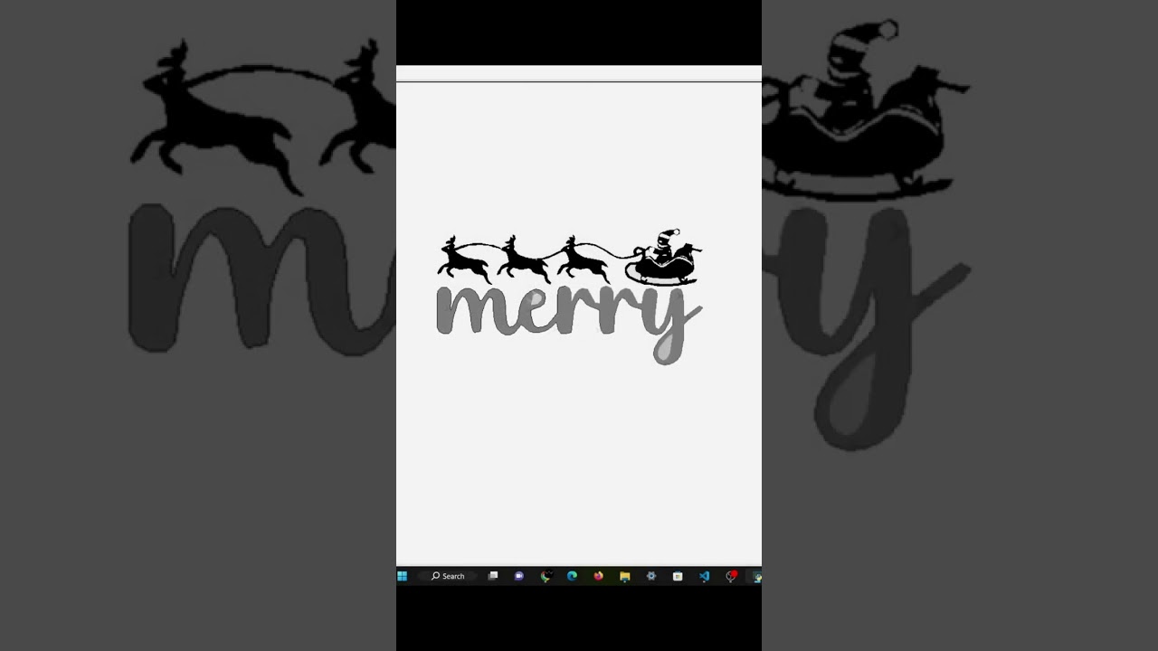 Merry Christmas using python | Python Turtle @firetechnico