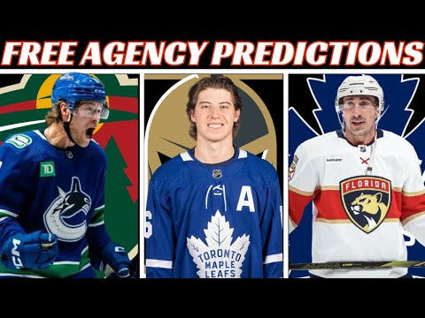 2025 NHL Free Agency Predictions - Marner, Tavares, Duchene, Ehlers, Marchand, Bennett + More