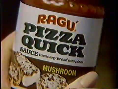 1981 Ragu - Pizza Quick Sauce "Open a Jar" TV Commercial