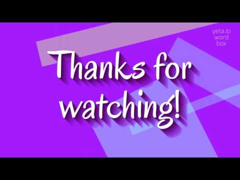 How to say "arachne"! (High Quality Voices)