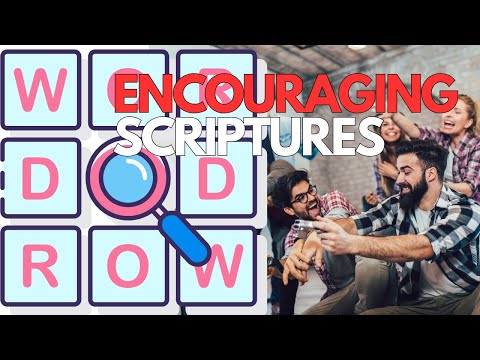 Encouraging Scriptures | Bible Word Search