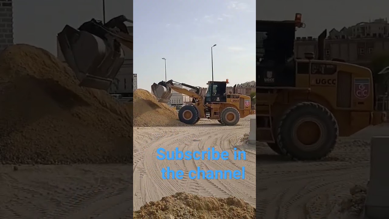 Enjoy watching a front loader in action#art #shorts #shortvideo#short #new#loader#news #heavy#kids