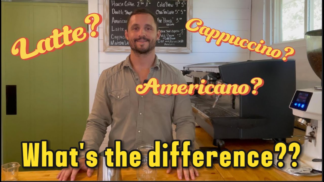 Latte? Cappuccino? Americano? What's the difference?